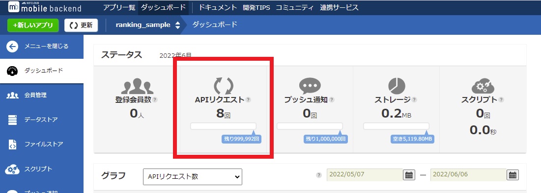 簡単にハイスコアランキングを実装-NCMB-【Unityメモ】 | NO システム, NO ライフ