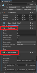3Dのサイコロを動かしてみた【Unity】 | NO システム, NO ライフ