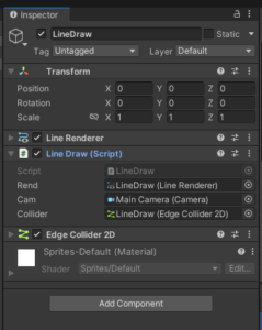 マウスで引いた線に重力や衝突を加えて物体を動かす【Unity】 | NO システム, NO ライフ