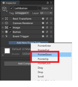ボタン長押しでキャラクターを動かす【Unityメモ】 | NO システム, NO ライフ