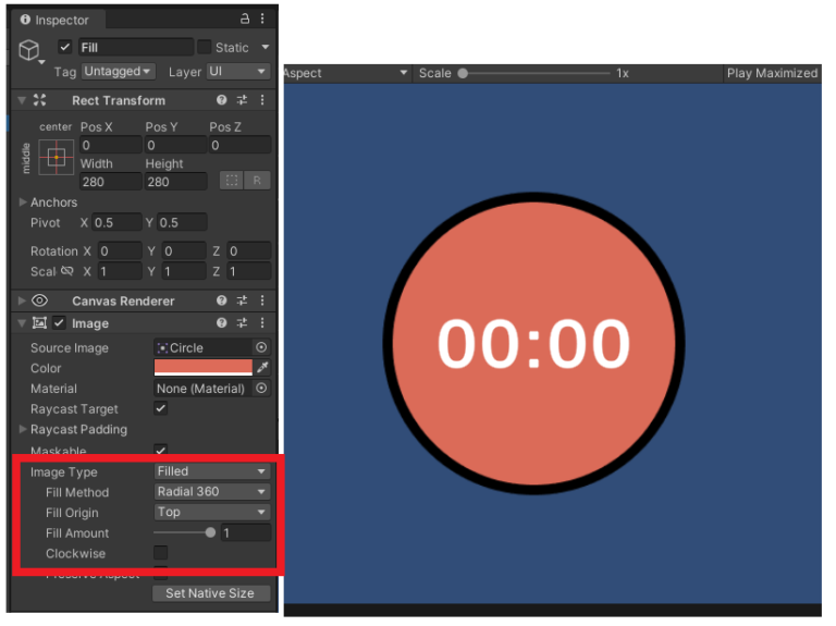 簡単なカウントダウンタイマーを作成【Unityメモ】 | NO システム, NO ライフ