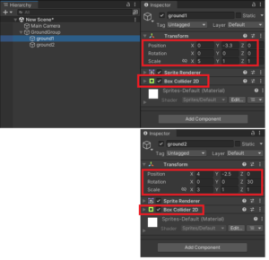 Unity|2Dの斜面を歩いて登るのを実装-slope- | NO システム, NO ライフ