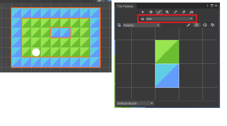 Unity|2Dタイルマップ(Tilemap)にコライダーを設定して壁にする | NO システム, NO ライフ