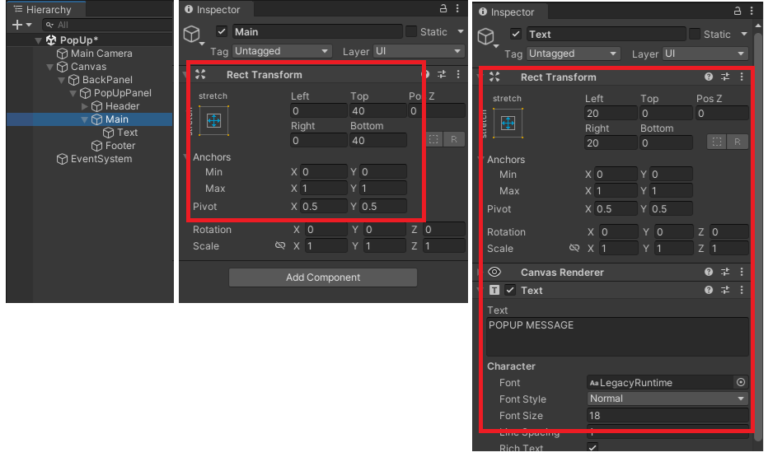 モバイルゲーム向けのポップアップ画面(PopUp)を作成|Unityゲーム制作 | NO システム, NO ライフ