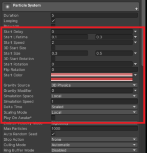 導火線のようなエフェクト(ParticleSystem)|Unityゲーム制作 | NO システム, NO ライフ