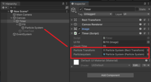 導火線のようなエフェクト(ParticleSystem)|Unityゲーム制作 | NO システム, NO ライフ