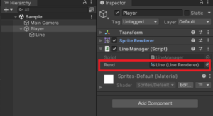画面に点線を描く(LineRenderer)|Unityゲーム制作 | NO システム, NO ライフ