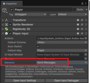 2Dプレイヤーを上下左右に動かす(Unity6-InputSystem)|Unityゲーム制作 | NO システム, NO ライフ